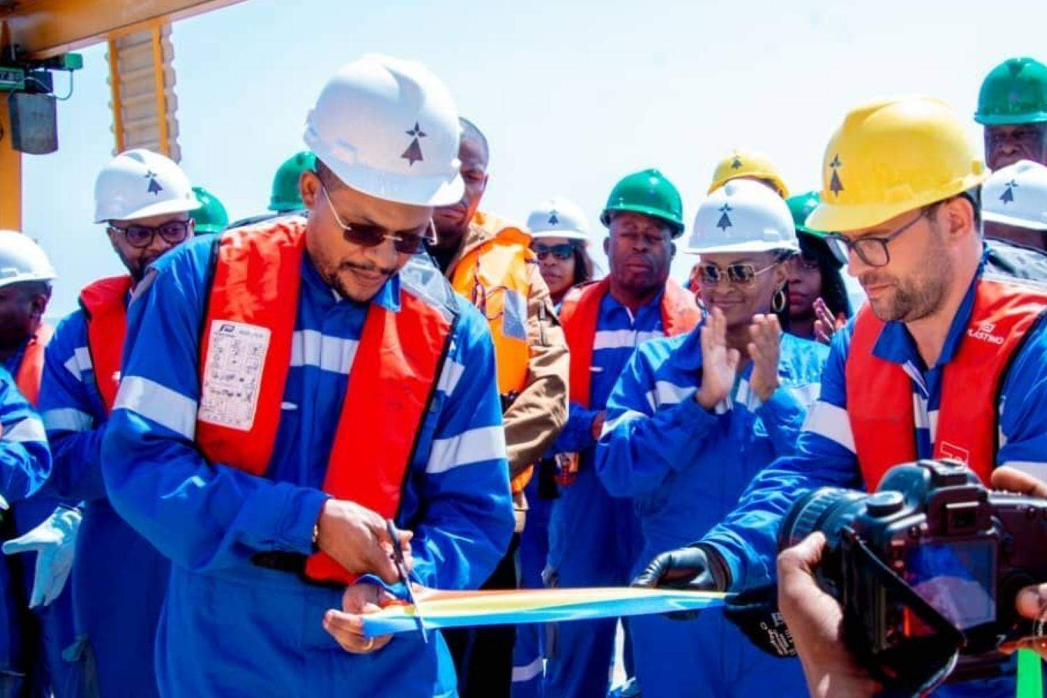 Perenco Inaugurates New Production Barge offshore DRC