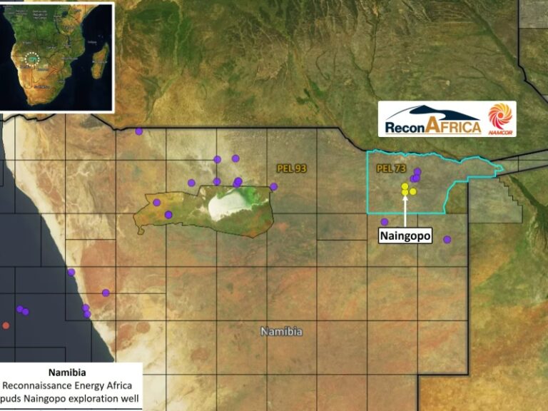 ReconAfrica Spuds Exploration Well Onshore Namibia